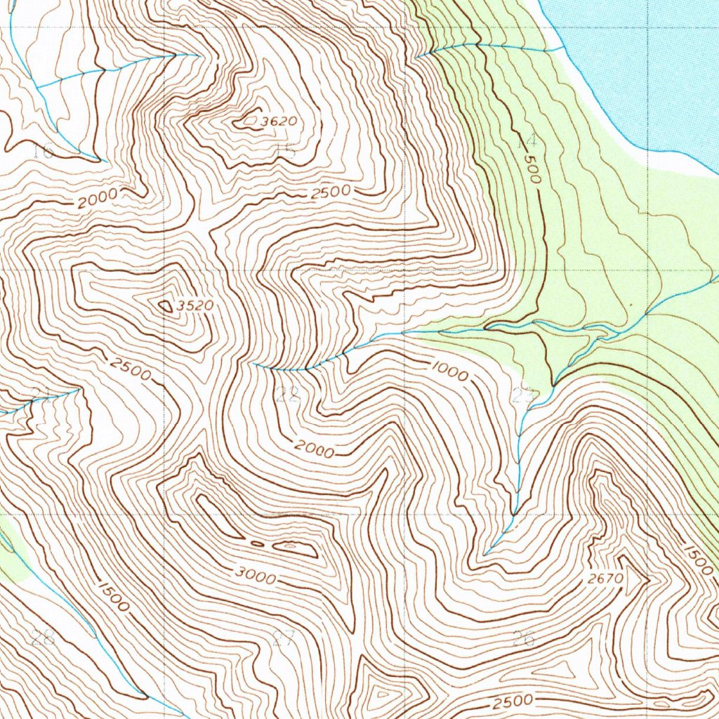 Chignik B-3, AK (1963, 63360-Scale) Map by United States Geological ...