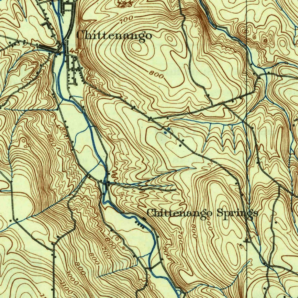 Chittenango, NY (1902, 62500-Scale) Map by United States Geological ...