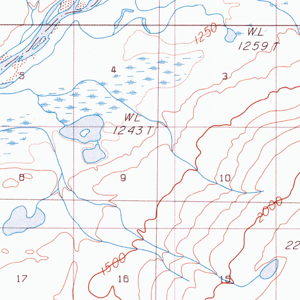 Christian B-5, AK (1990, 63360-Scale) Map by United States Geological ...