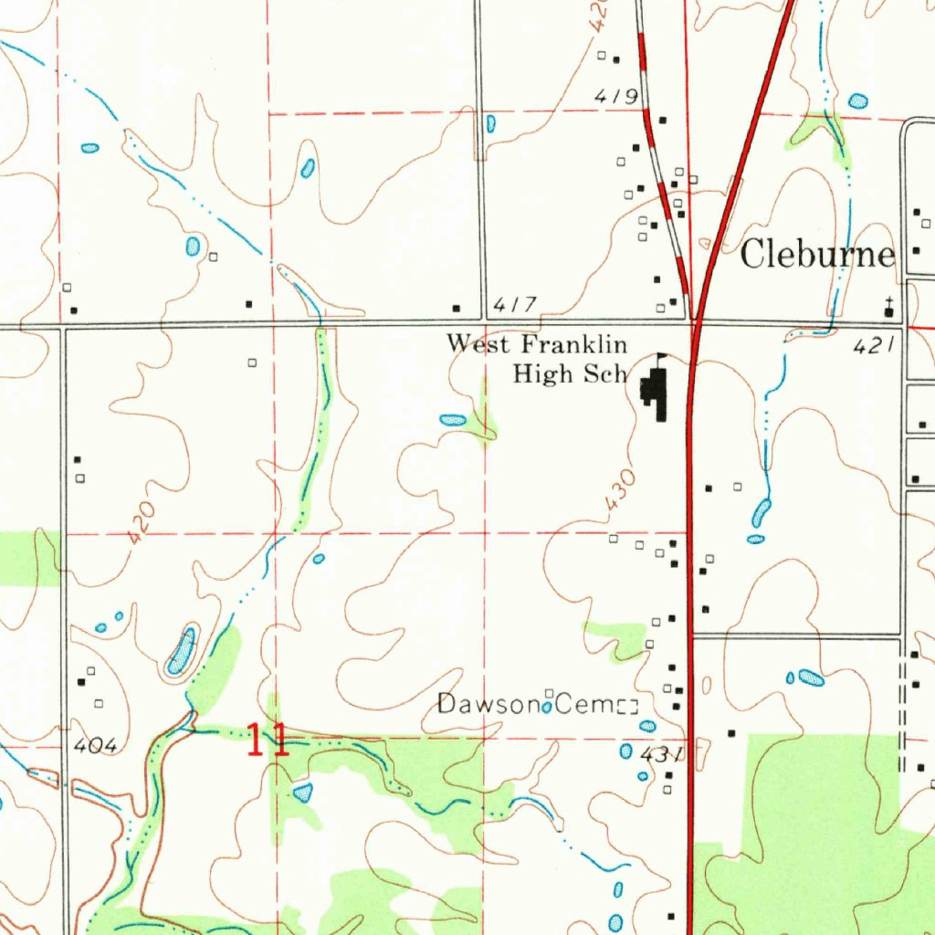 Christopher, IL (1968, 24000-Scale) Map by United States Geological ...