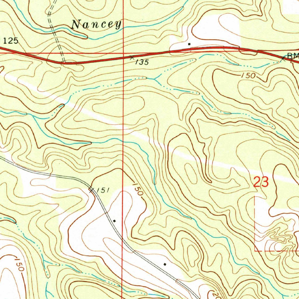Chrysler, AL (1972, 24000-Scale) Map by United States Geological Survey ...