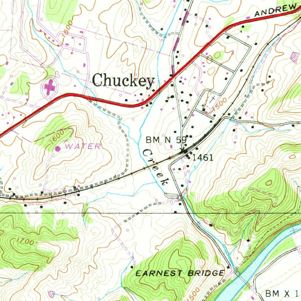Chuckey, TN (1939, 24000-Scale) Map by United States Geological Survey ...