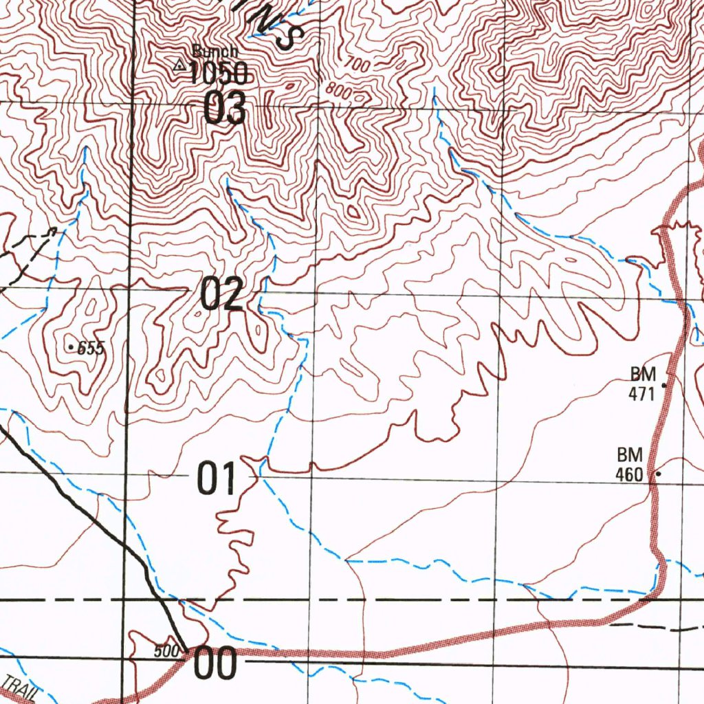 Chuckwalla Spring, CA (2002, 50000-Scale) Map by United States ...