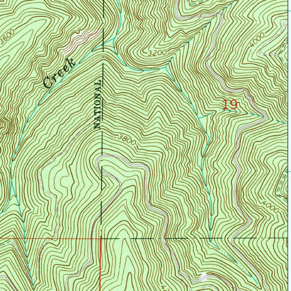 Chumstick Mountain, WA (1968, 24000-Scale) Map by United States ...