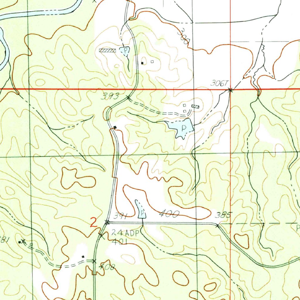 Chunky, MS (1983, 24000-Scale) Map by United States Geological Survey ...