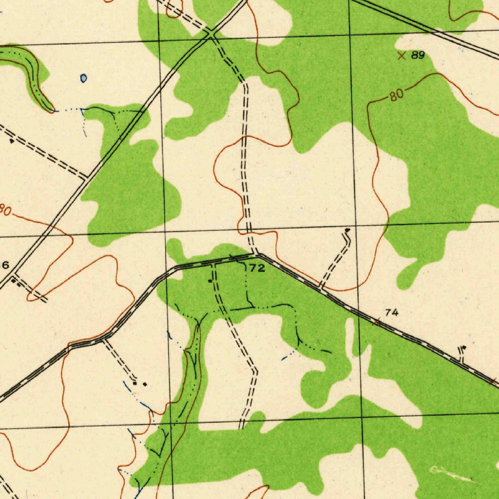 Church Hill, MD (1944, 31680-Scale) Map by United States Geological ...