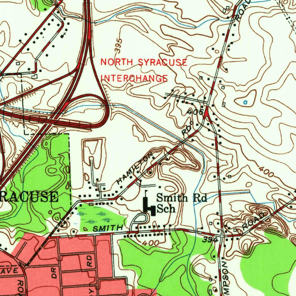 Cicero, NY (1957, 24000-Scale) Map by United States Geological Survey ...