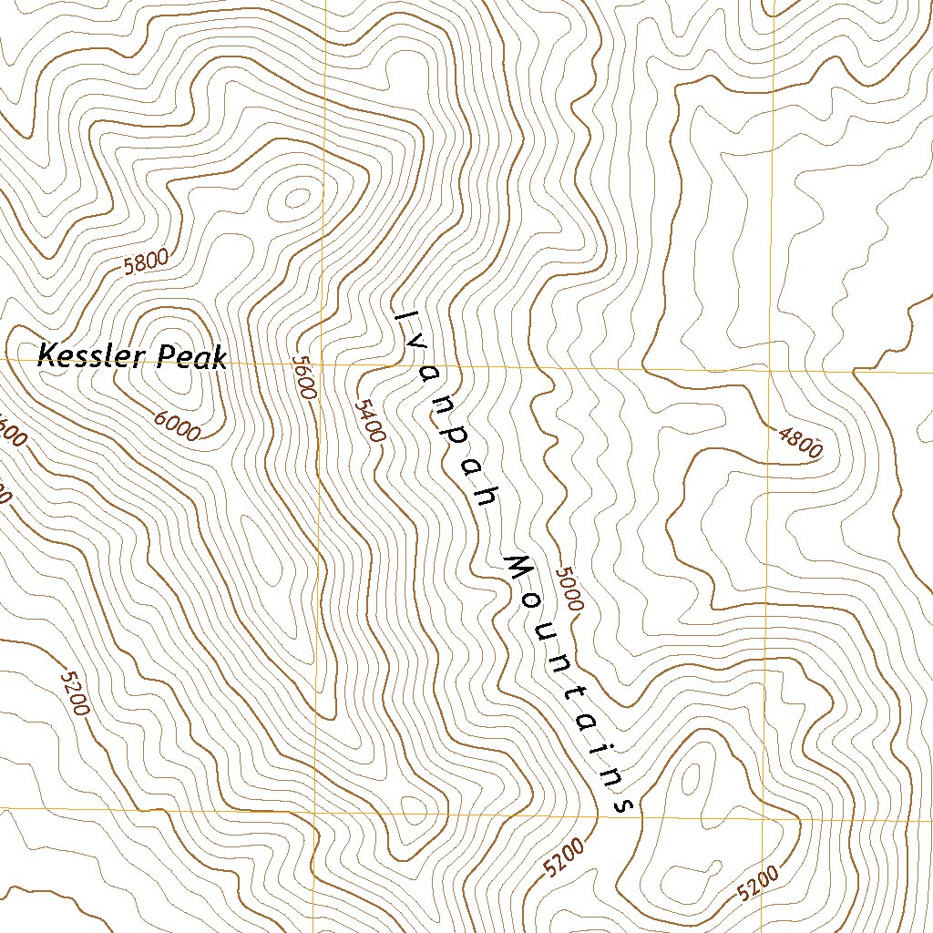 Cima Dome, CA (2021, 24000-Scale) Map by United States Geological ...