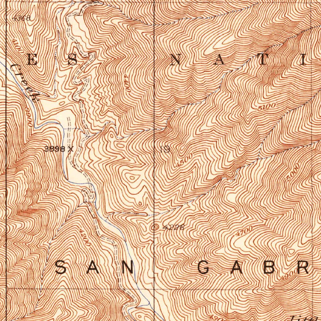 Cima Mesa, CA (1939, 24000-Scale) Map by United States Geological ...