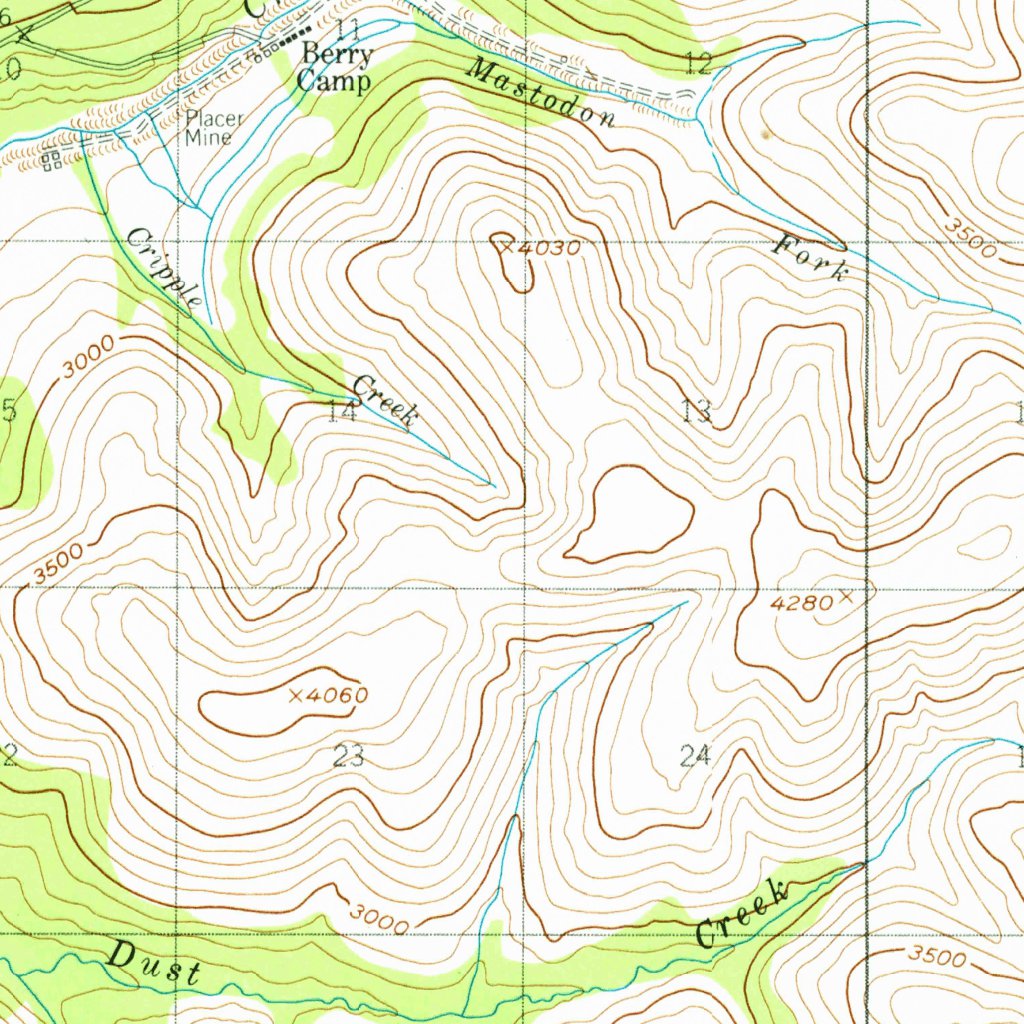 Circle B-3, AK (1955, 63360-Scale) Map by United States Geological ...