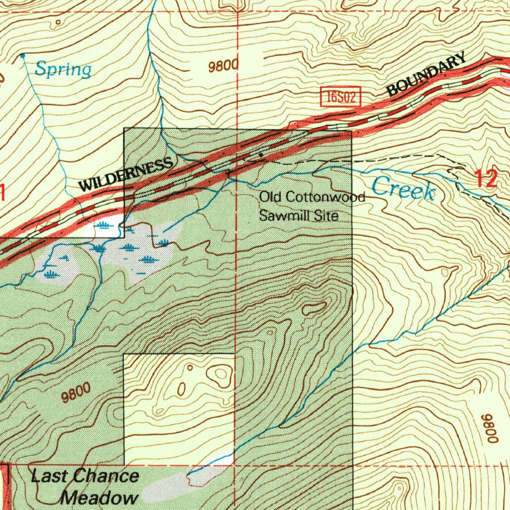 Cirque Peak, CA (1994, 24000-Scale) Map by United States Geological ...