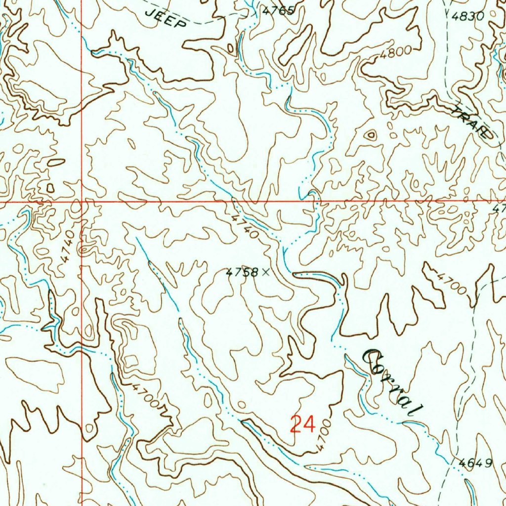 Cisco Springs, UT (1970, 24000-Scale) Map by United States Geological ...