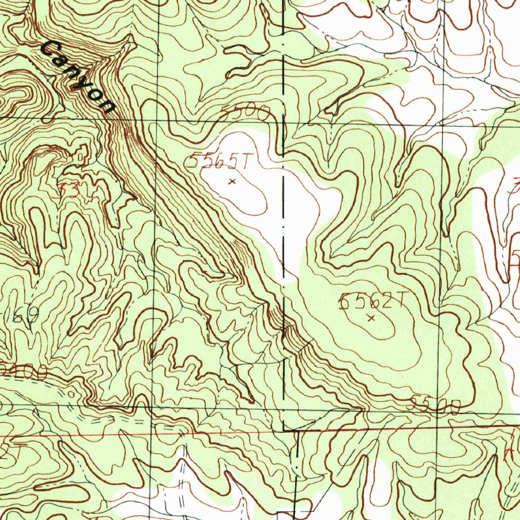 Clanton Draw, NM (1982, 24000-Scale) Map by United States Geological ...