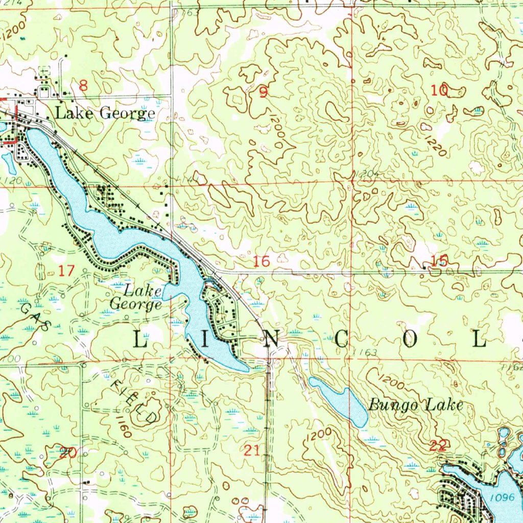 Clare, MI (1959, 62500-Scale) Map by United States Geological Survey ...