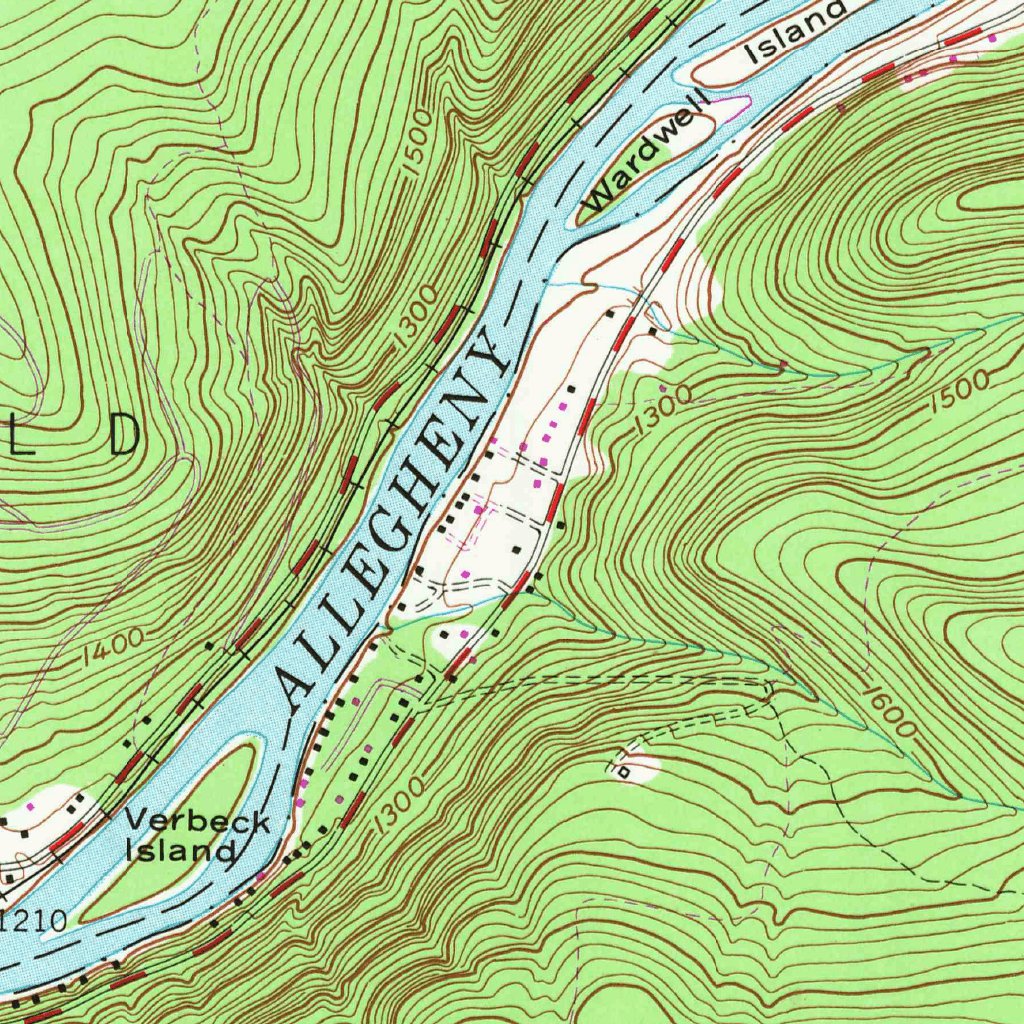 Clarendon, PA (1954, 24000-Scale) Map by United States Geological ...