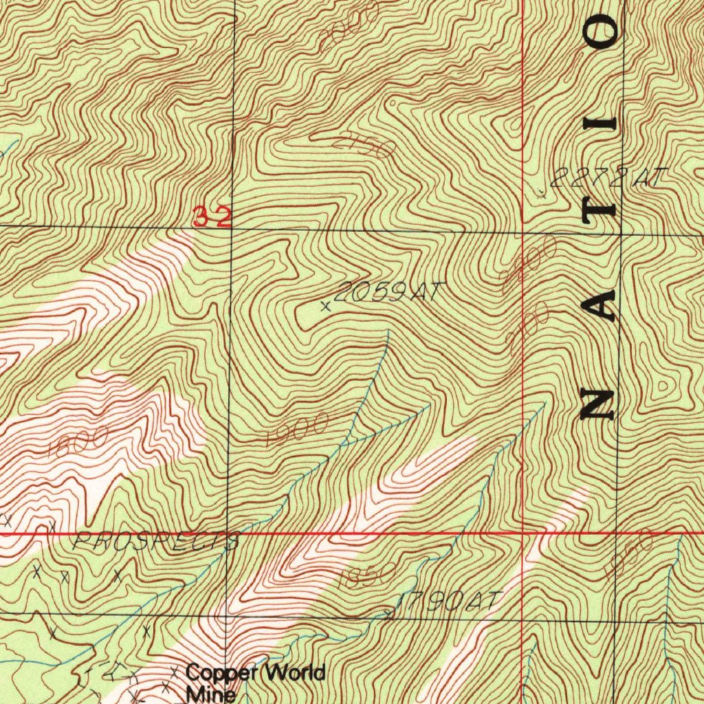 Clark Mountain, CA (1985, 24000-Scale) Map by United States Geological ...