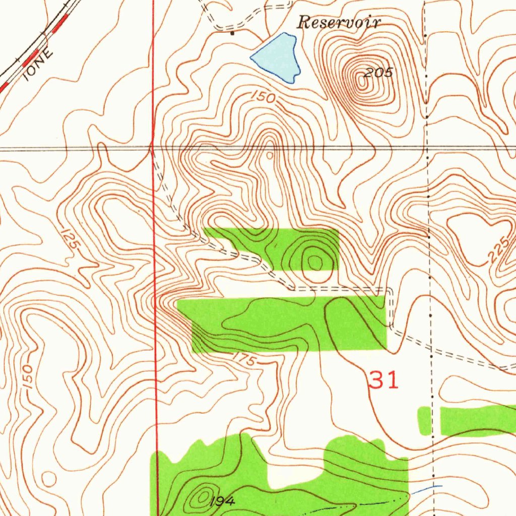 Clay, CA (1953, 24000-Scale) Map by United States Geological Survey ...