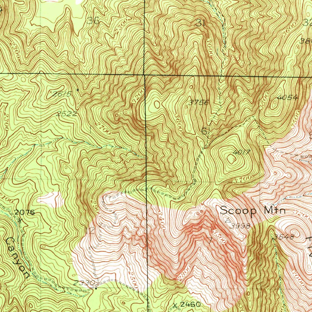 Clayton, WA (1950, 62500-Scale) Map by United States Geological Survey ...