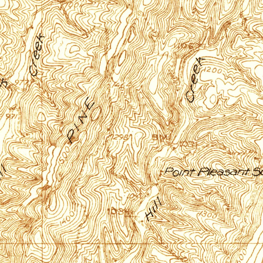Clearville, PA (1927, 48000-Scale) Map by United States Geological ...