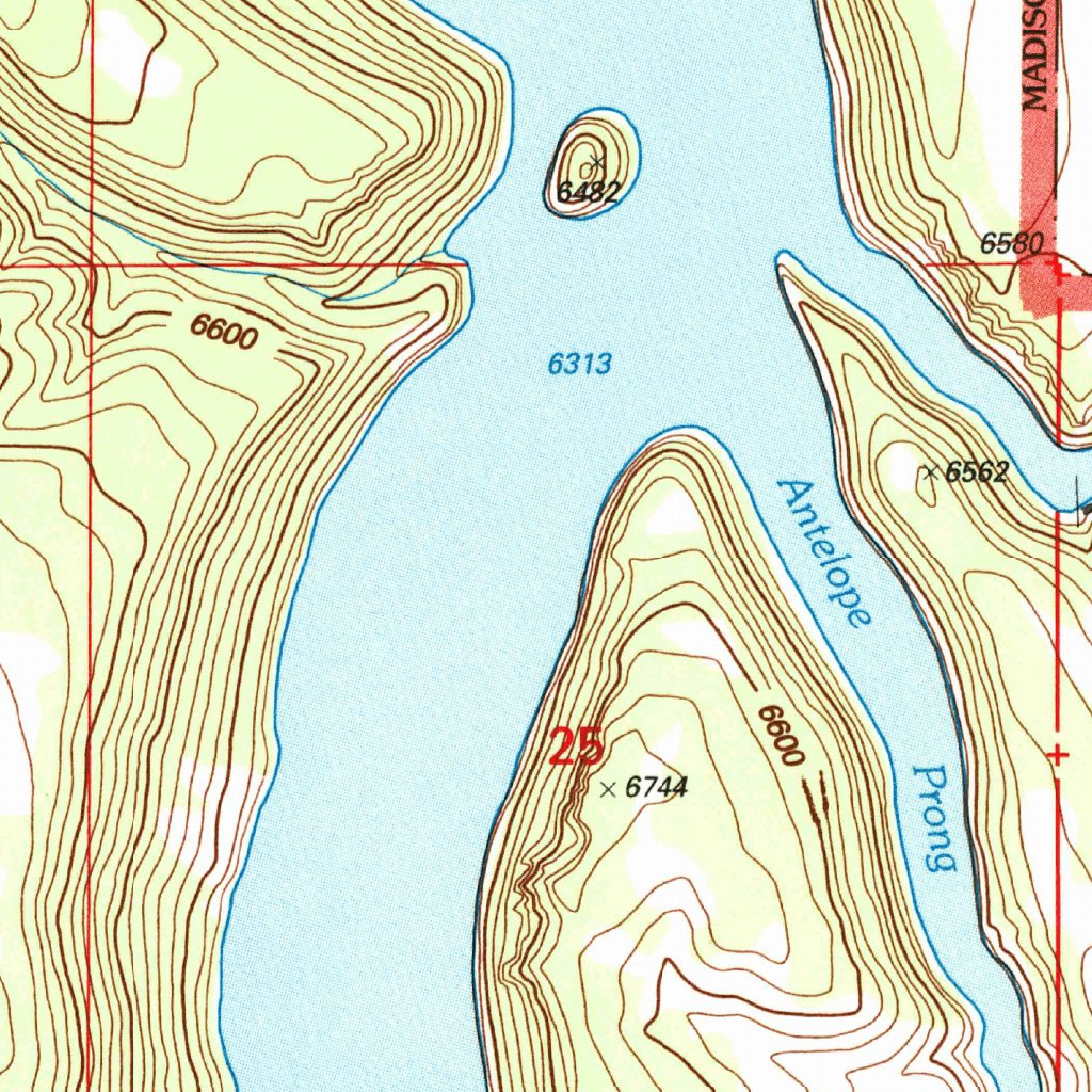 Cliff Lake, MT (1997, 24000-Scale) Map by United States Geological ...