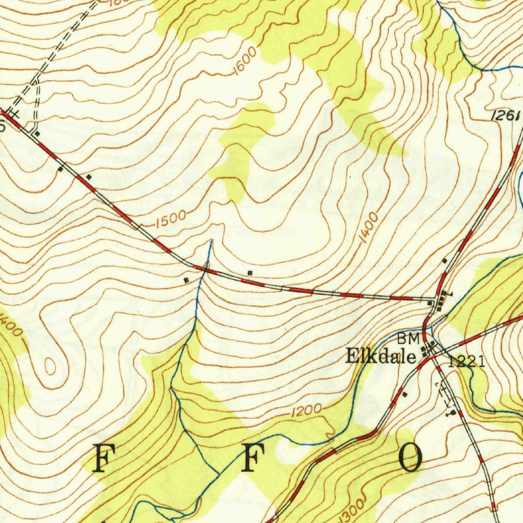 Clifford, PA (1949, 24000-Scale) Map by United States Geological Survey ...