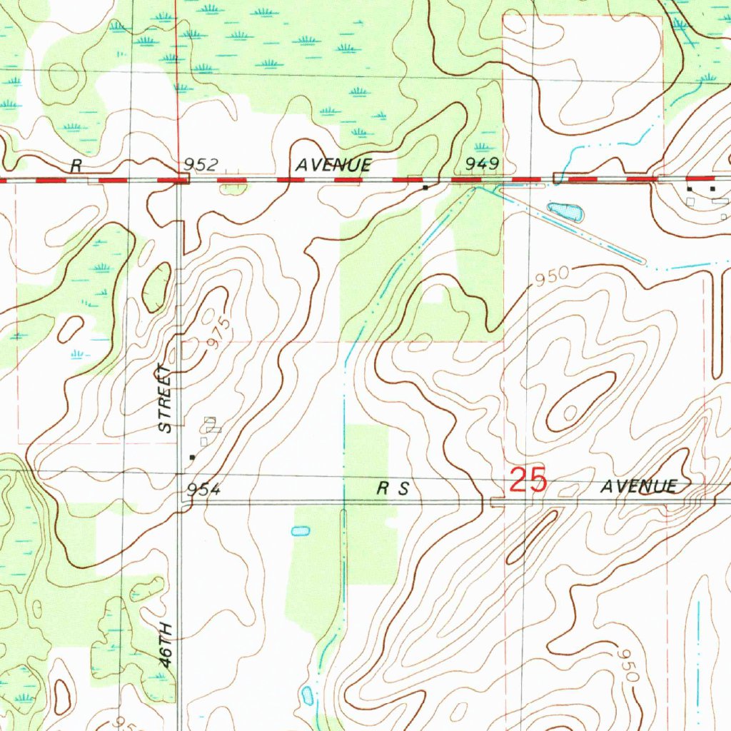 Climax, MI (1982, 24000-Scale) Map by United States Geological Survey ...