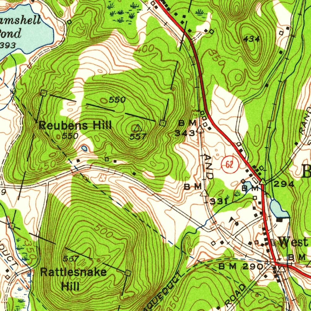 Clinton, MA (1950, 24000-Scale) Map by United States Geological Survey ...
