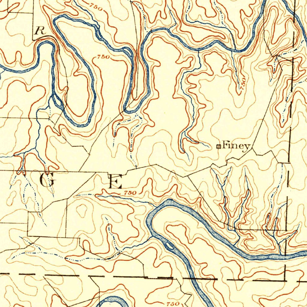 Clinton, MO (1887, 125000-Scale) Map by United States Geological Survey ...