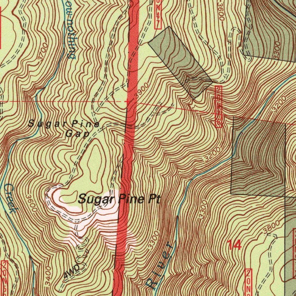 Clipper Mills, CA (1994, 24000-Scale) Map by United States Geological ...