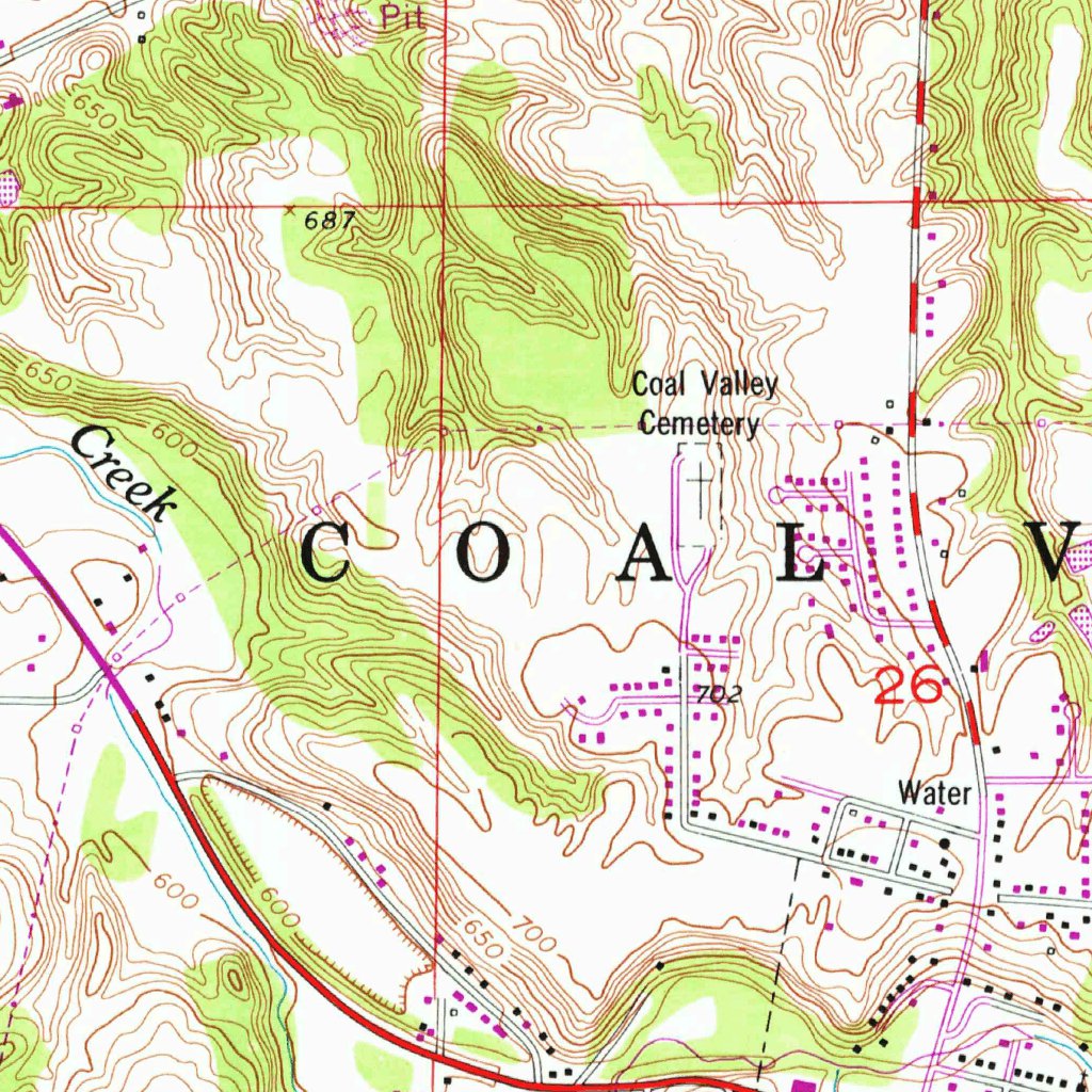 Coal Valley, IL (1953, 24000-Scale) Map by United States Geological ...