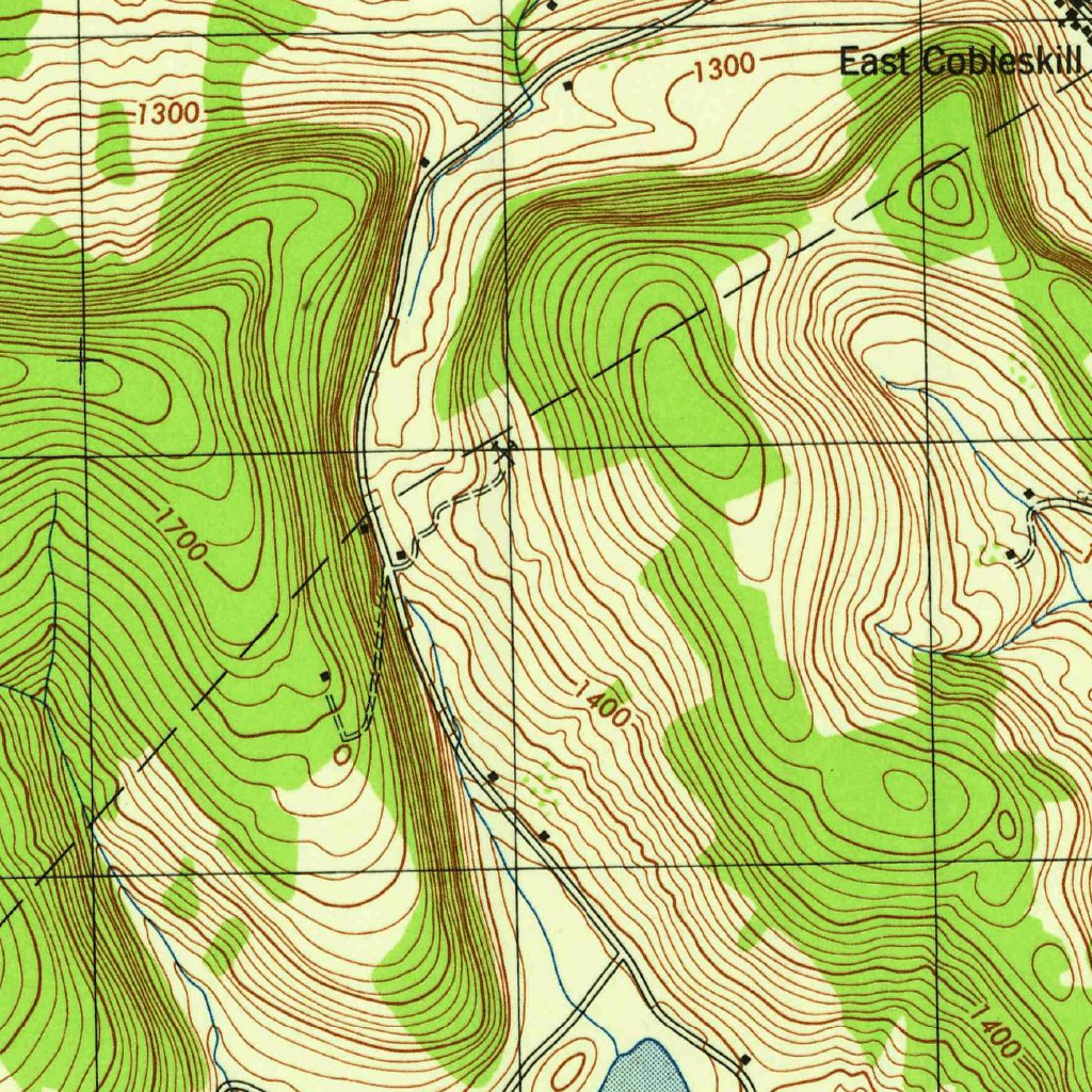 Cobleskill, NY (1945, 31680-Scale) Map by United States Geological ...