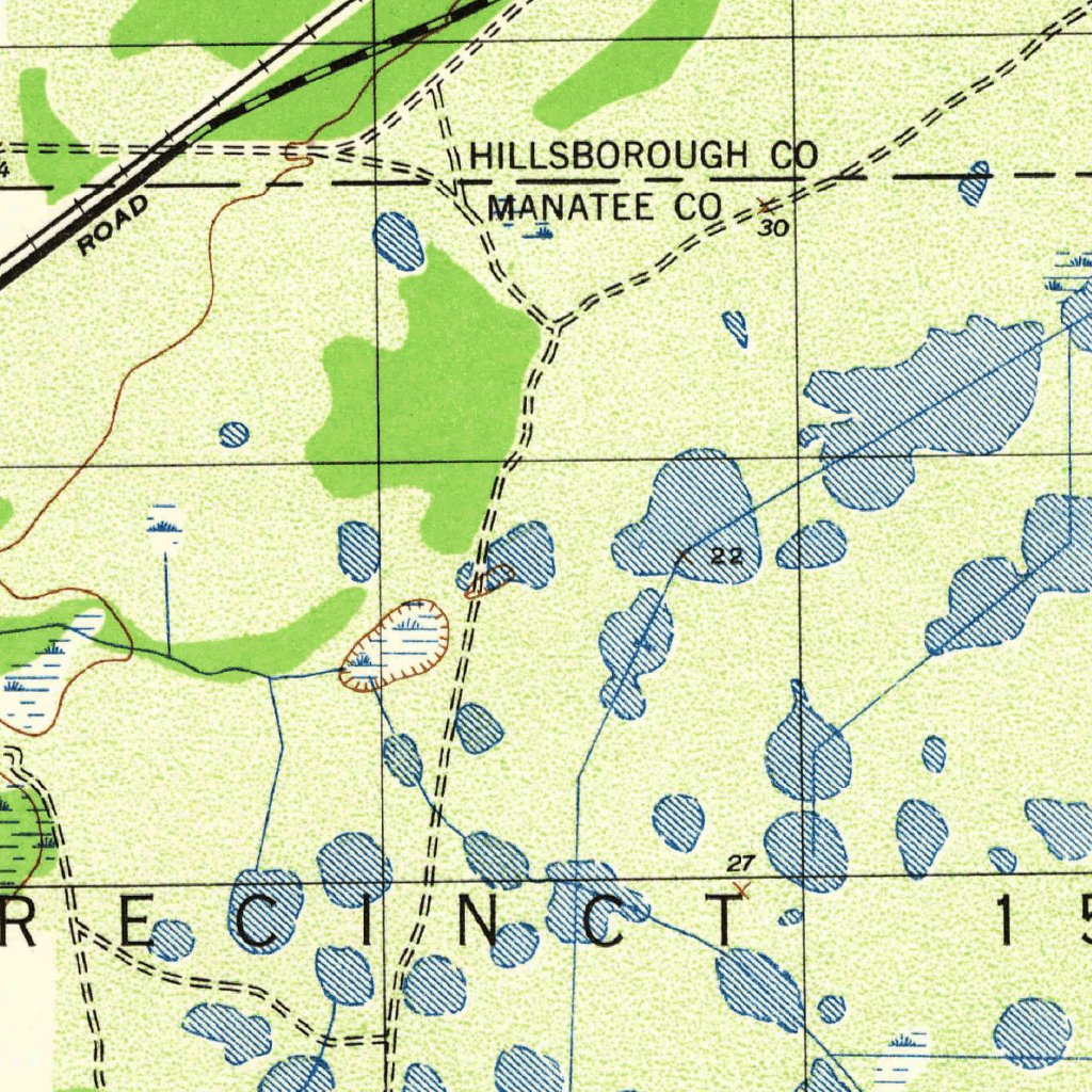 Cockroach Bay, FL (1942, 31680-Scale) Map by United States Geological ...