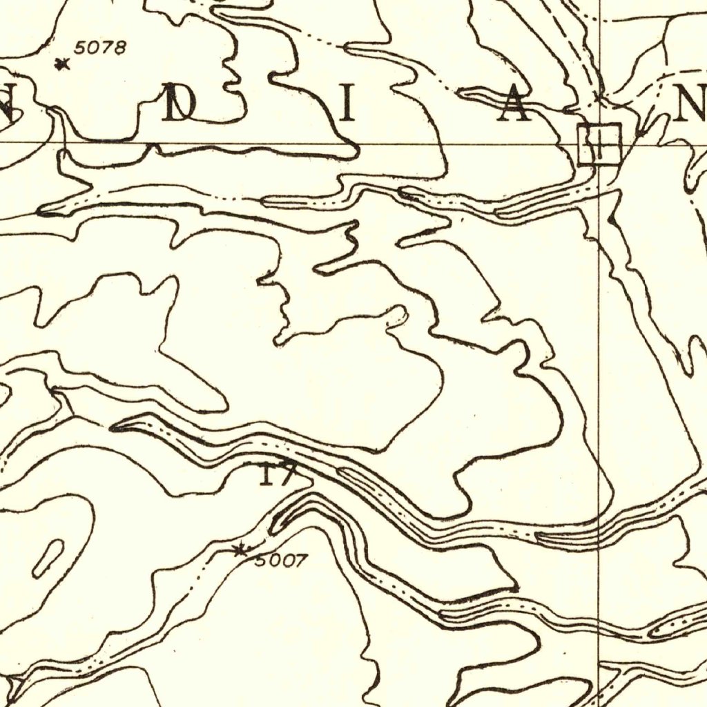 Coconino Point SE, AZ (1955, 24000-Scale) Map by United States ...