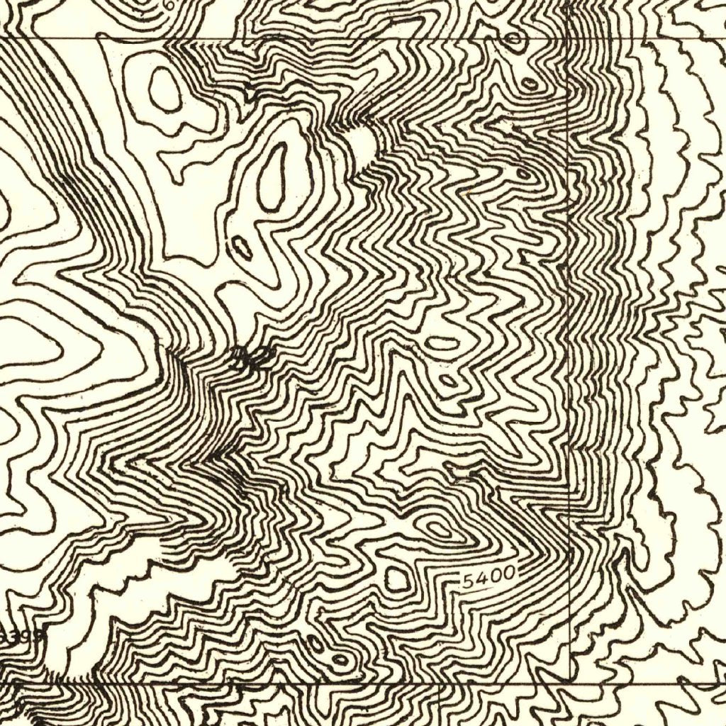 Coconino Point SE, AZ (1955, 24000-Scale) Map by United States ...