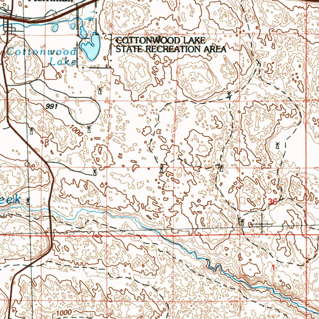 Cody, NE-SD (1994, 100000-Scale) Map by United States Geological Survey ...