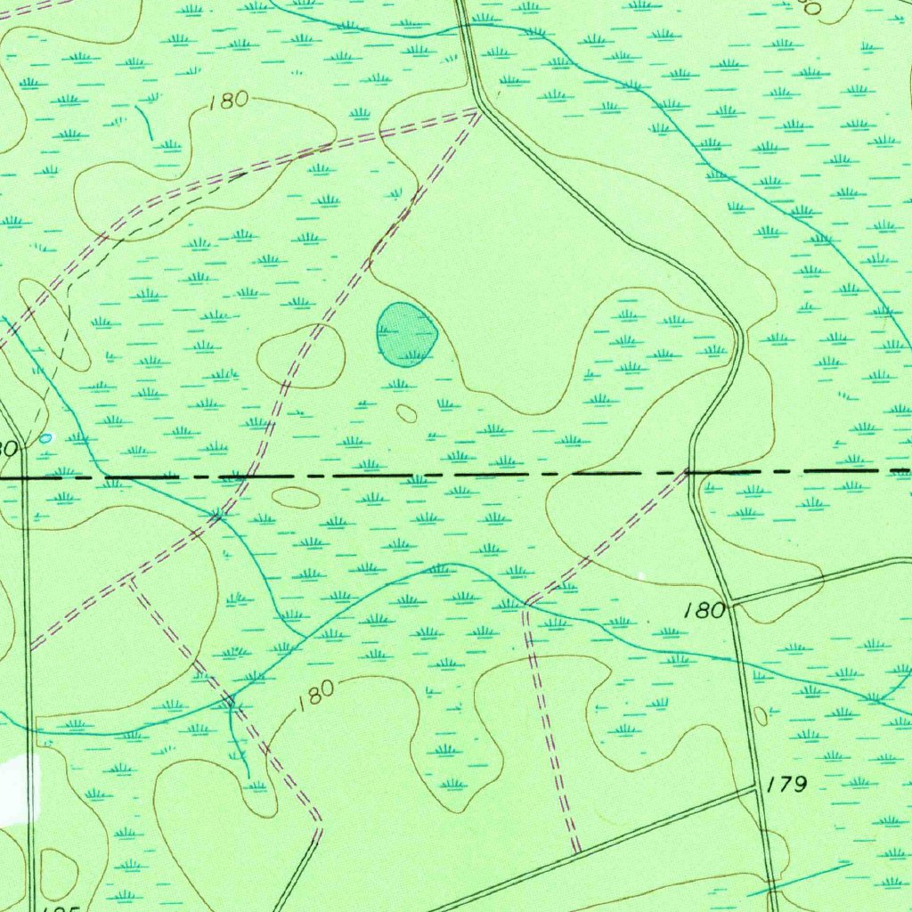 Cogdell, GA (1968, 24000-Scale) Map by United States Geological Survey ...