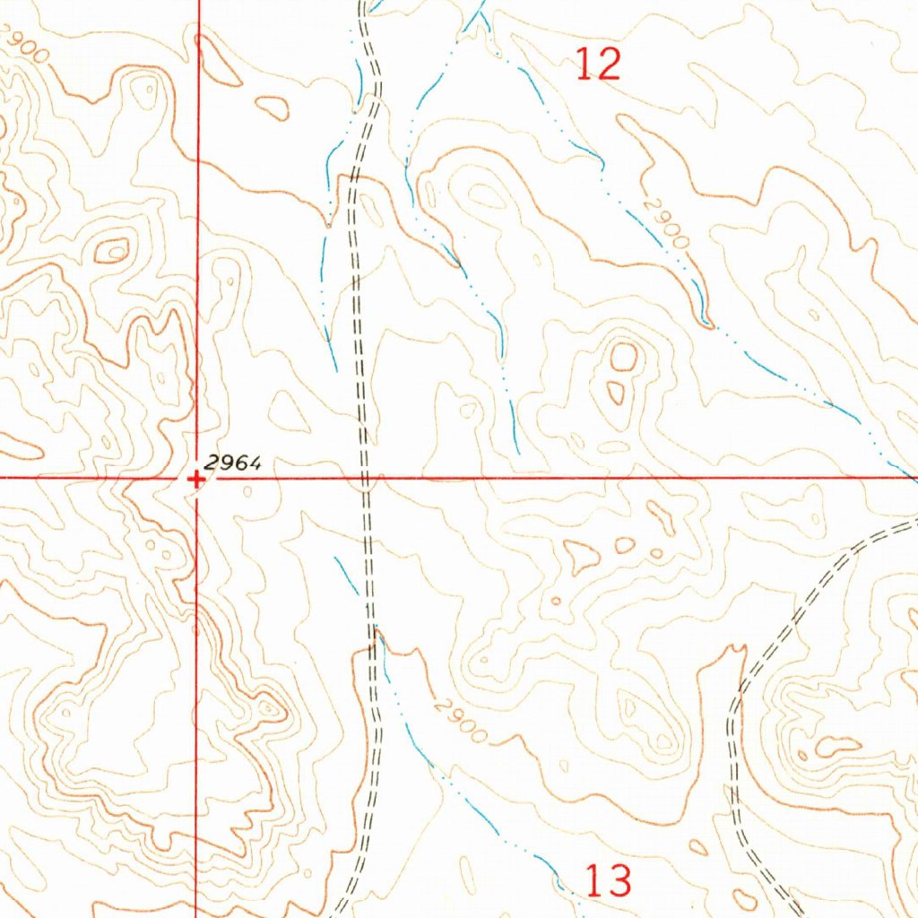 Cohagen SW, MT (1965, 24000-Scale) Map by United States Geological ...