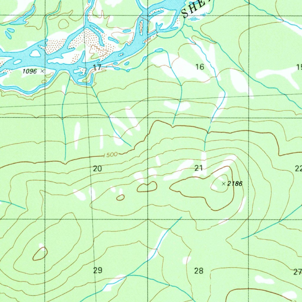 Coleen C-6, AK (1983, 63360-Scale) Map by United States Geological ...