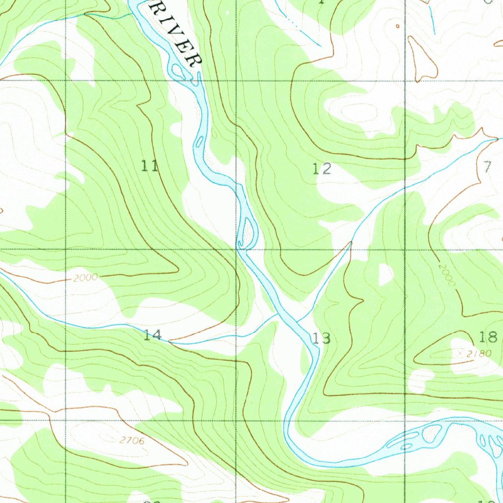 Coleen D-6, AK (1972, 63360-Scale) Map by United States Geological ...