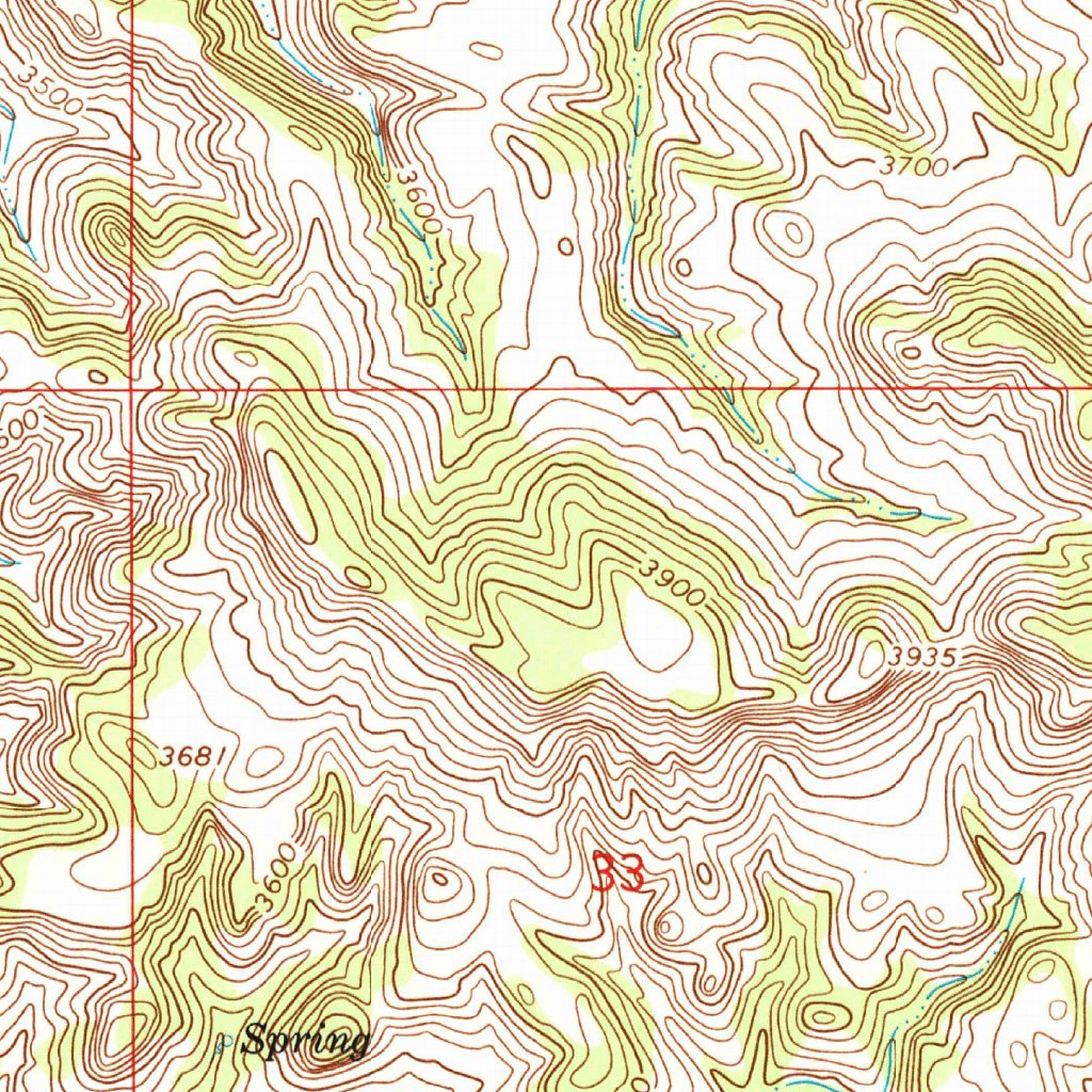 Coleman Draw, MT (1966, 24000-Scale) Map by United States Geological ...