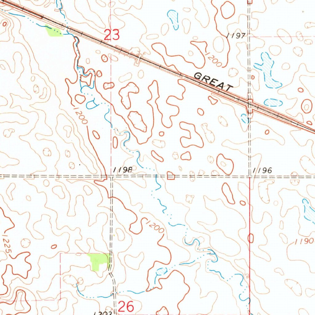 Colgate, ND (1967, 24000-Scale) Map by United States Geological Survey ...