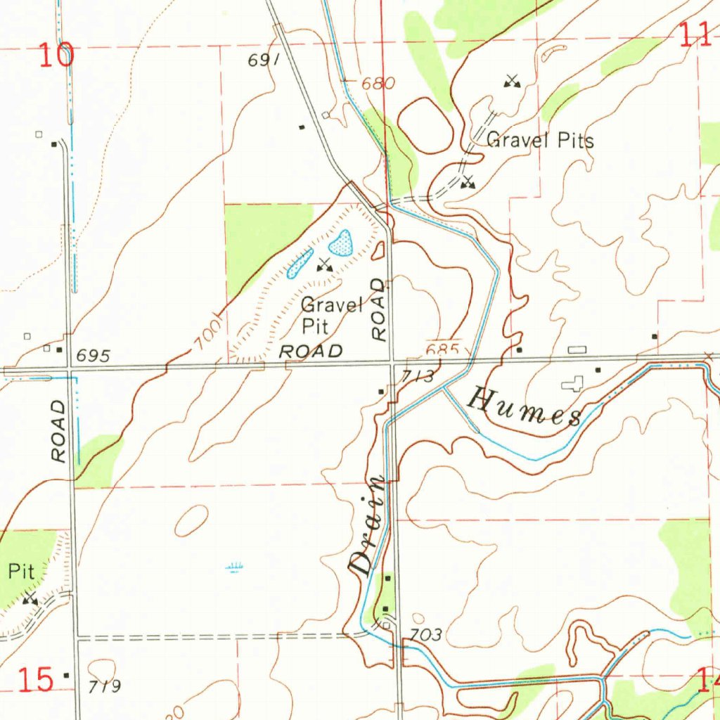 Colling, MI (1963, 24000-Scale) Map by United States Geological Survey ...