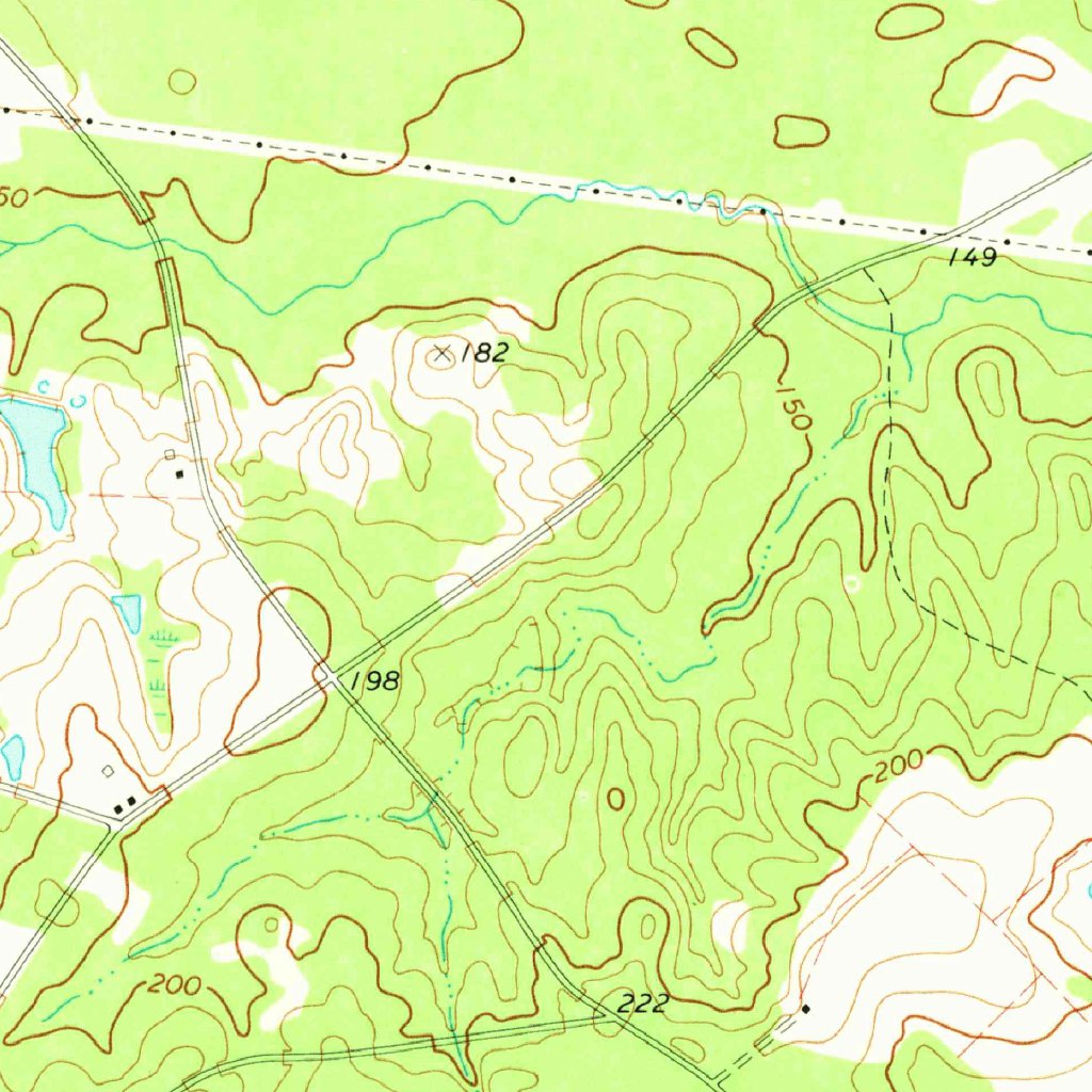 Collins, GA (1970, 24000-Scale) Map by United States Geological Survey ...