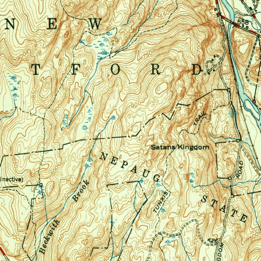 Collinsville, CT (1951, 31680-Scale) Map by United States Geological ...