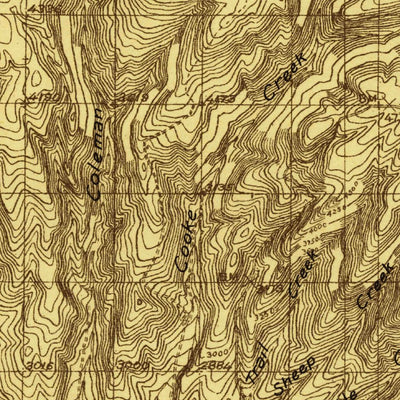 Colockum Pass, WA (1921, 96000-Scale) Map by United States Geological ...