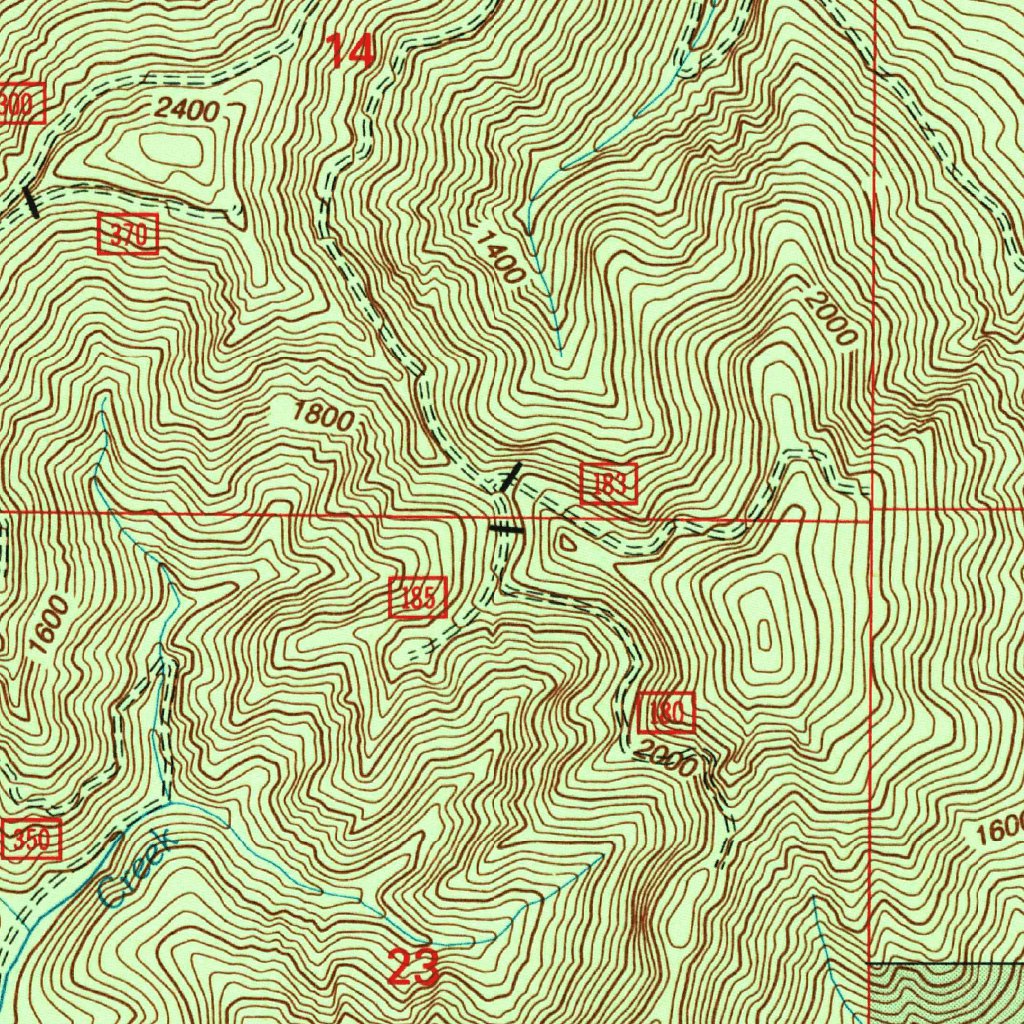 Colonel Bob, WA (1995, 24000-Scale) Map by United States Geological ...