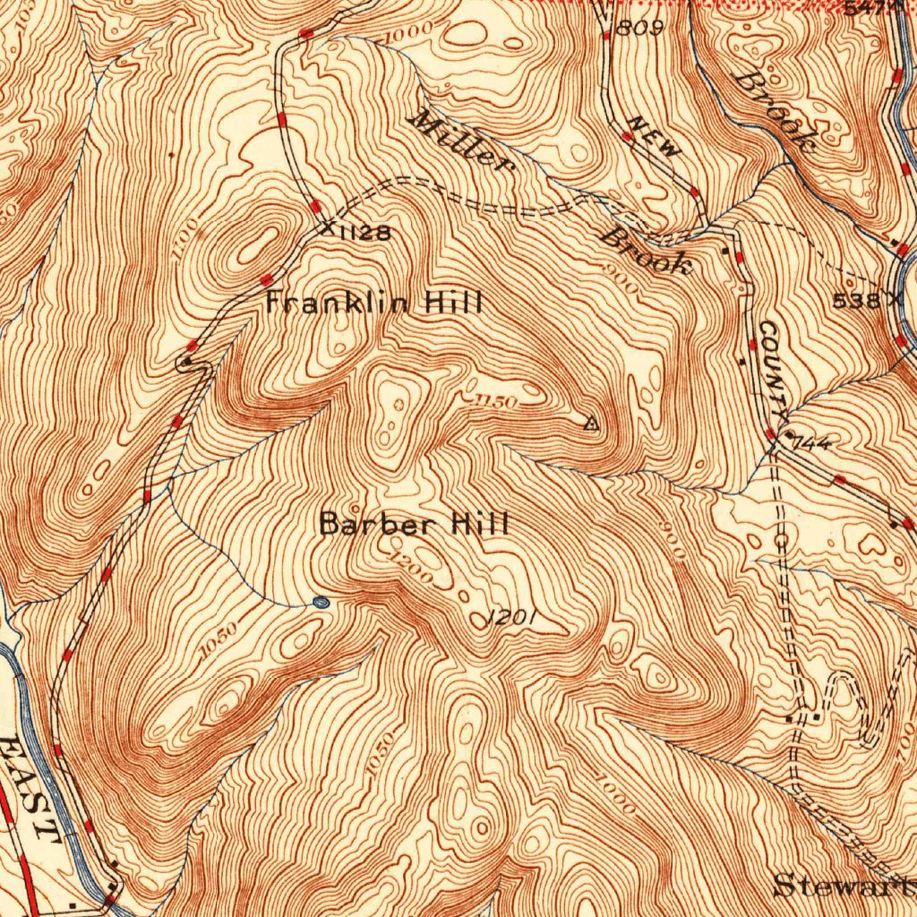 Colrain, MA-VT (1946, 31680-Scale) Map by United States Geological ...