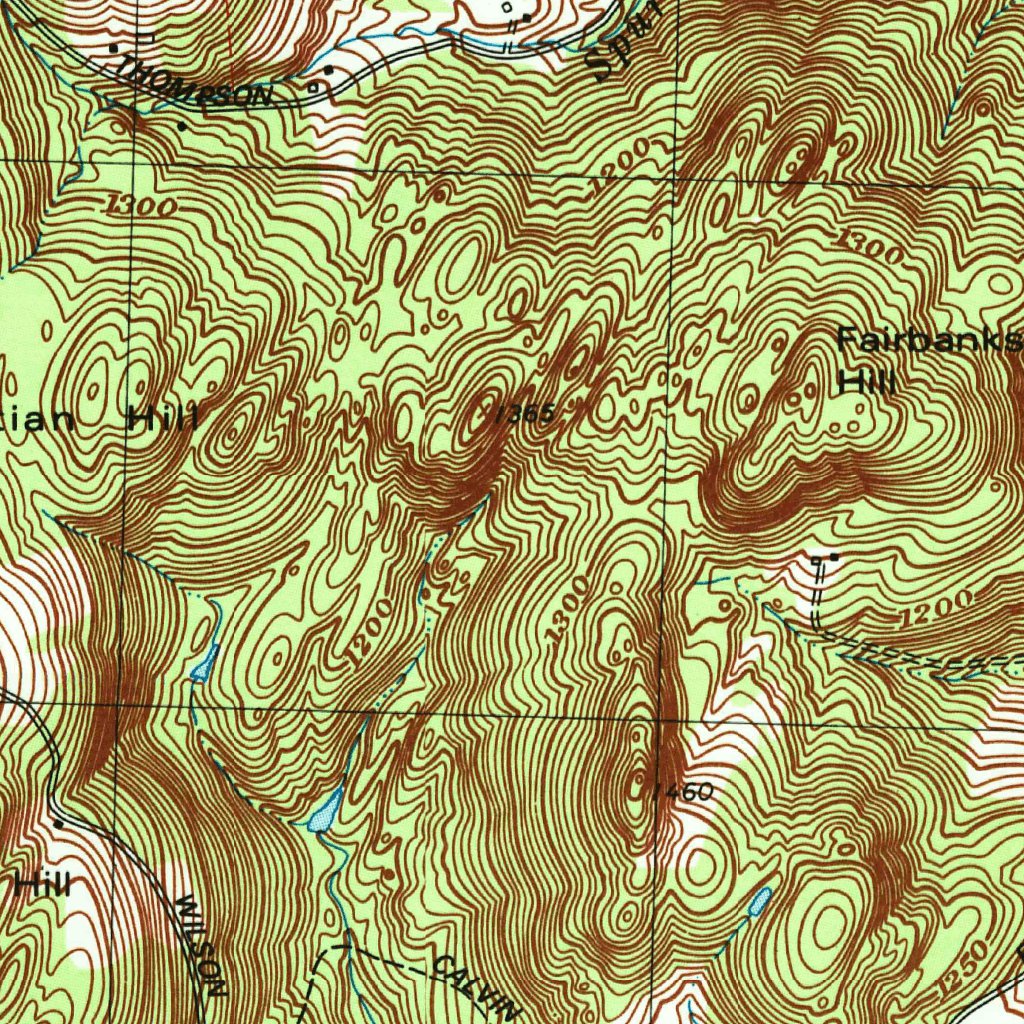 Colrain, MA-VT (1977, 25000-Scale) Map by United States Geological ...