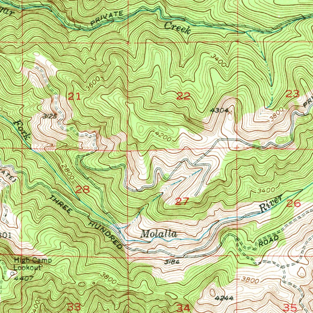 Colton, OR (1955, 62500-Scale) Map by United States Geological Survey ...