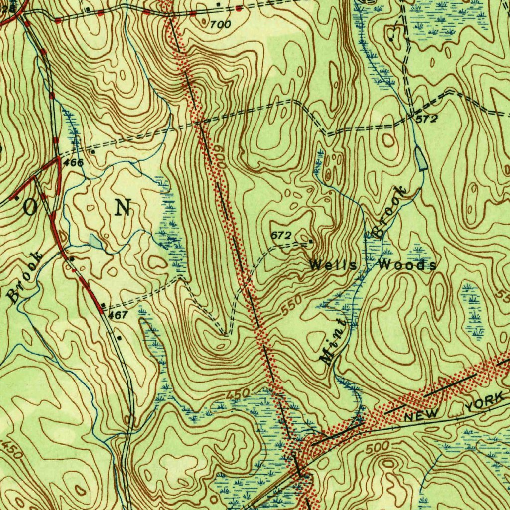 Columbia, CT (1944, 31680-Scale) Map by United States Geological Survey ...